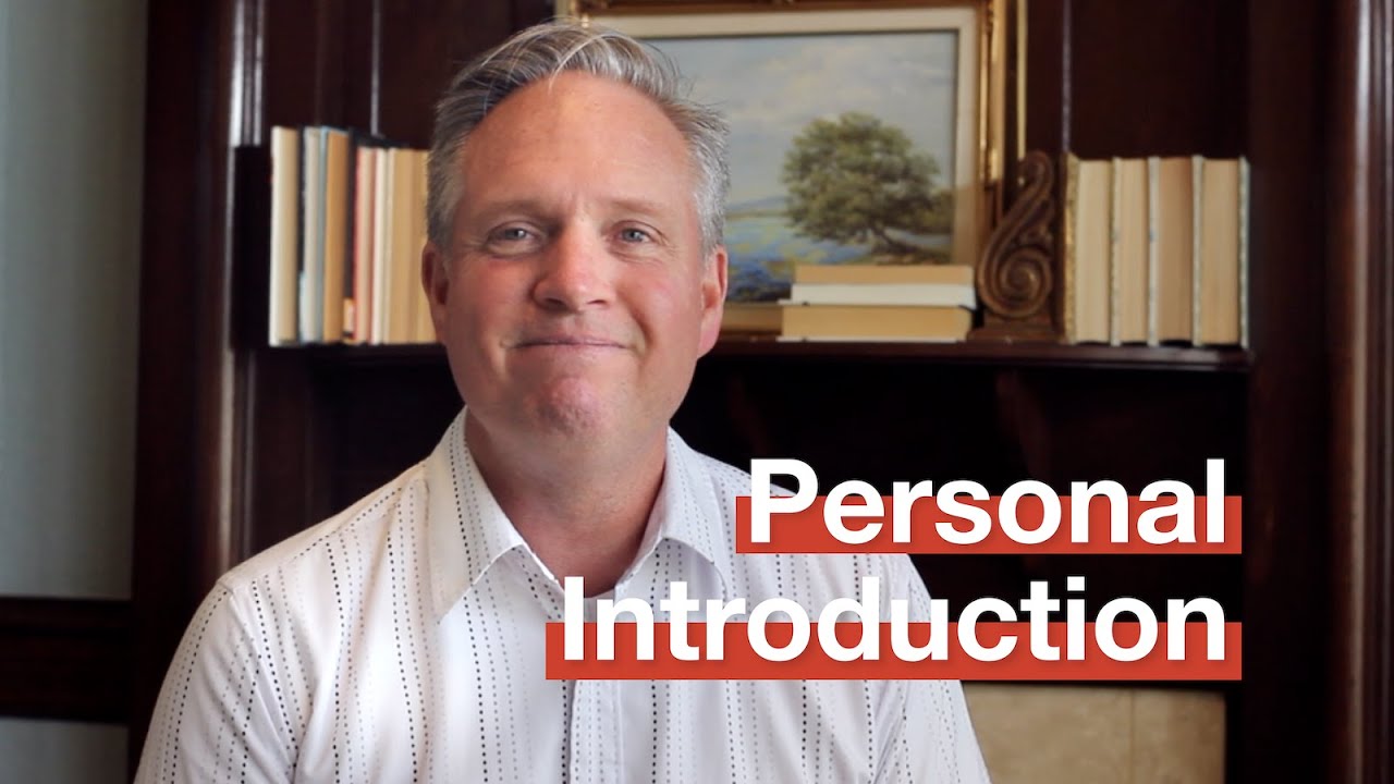 Scott's Olsen - Personal Intro Video - YouTube
