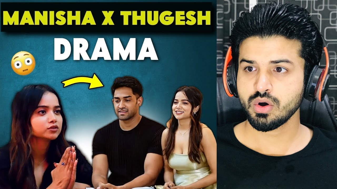 MANISHA RANI & THUGESH COLLAB DRAMA! REACTION - YouTube