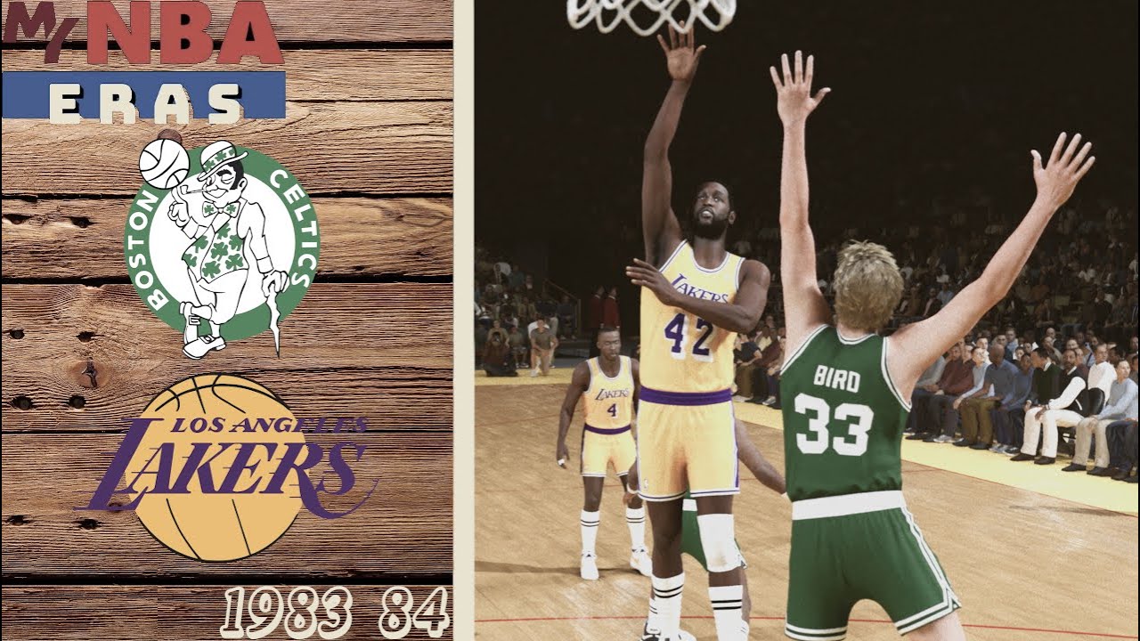 NBA 2K23 Vintage Boston Celtics vs Los Angeles Lakers (Feb 17, 1984 ...