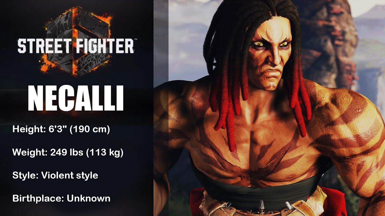 Street Fighter 6 - NECALLI [Avatar Creation] - YouTube