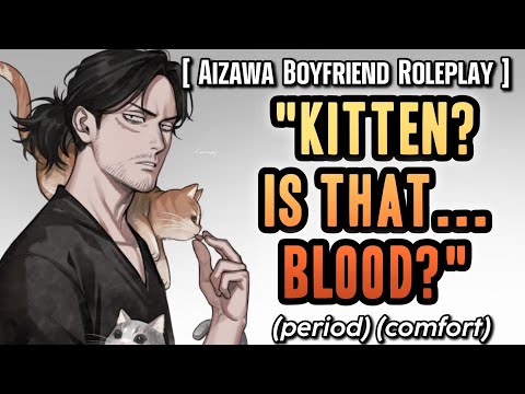 You Stain Aizawa's Sheets | Period comfort| Aizawa x Listener | Mha X Listener Boyfriend x Listener