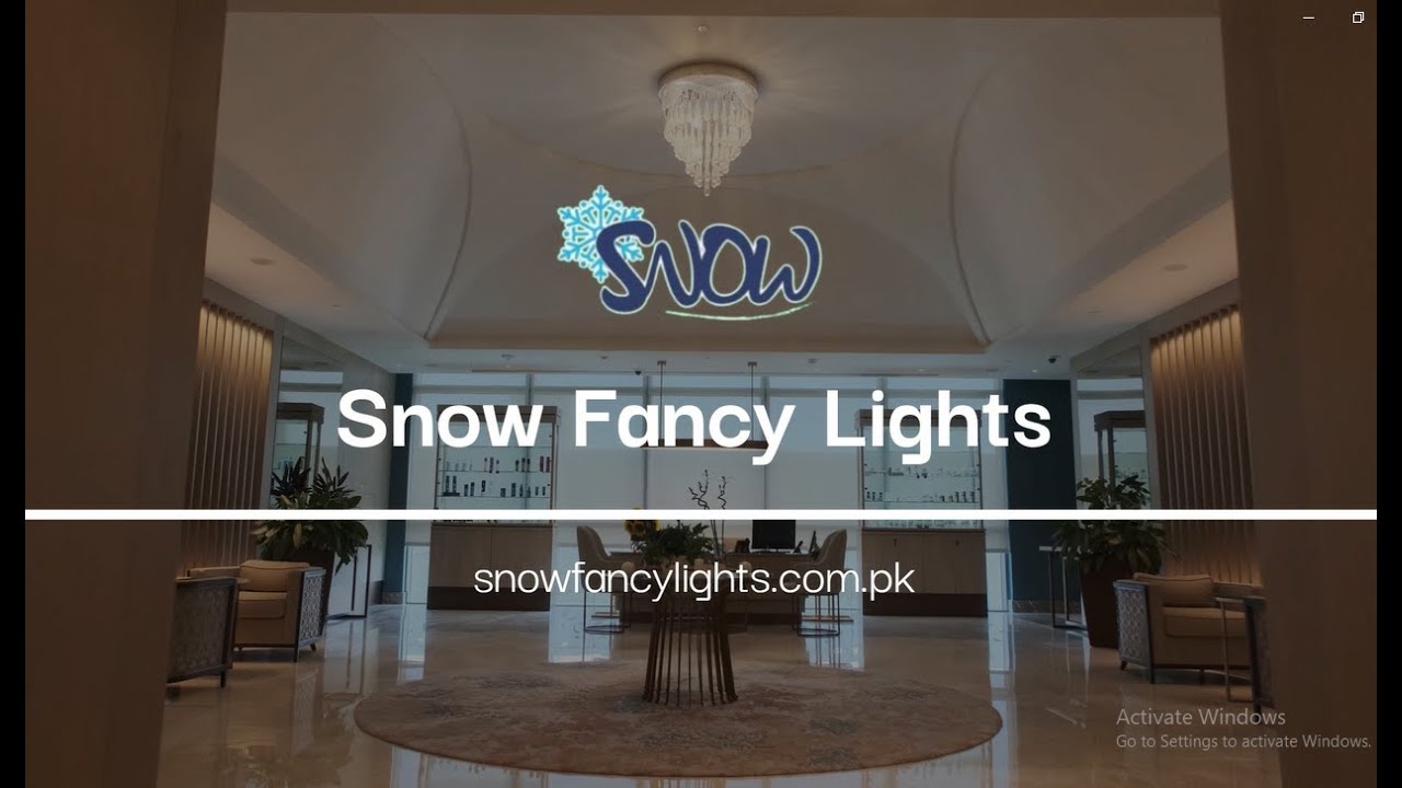 Snow Fancy Lights | Introducing Online Shopping - YouTube