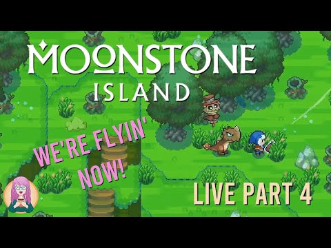Moonstone Island LIVE Part 4 - Searching for Moonstones and Temples ...