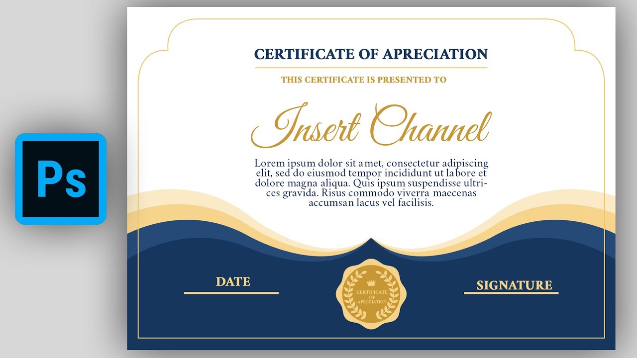 Modern Certificate Design Photoshop CC Tutorial YouTube modern-certificate-design-photoshop-cc-tutorial-youtube
