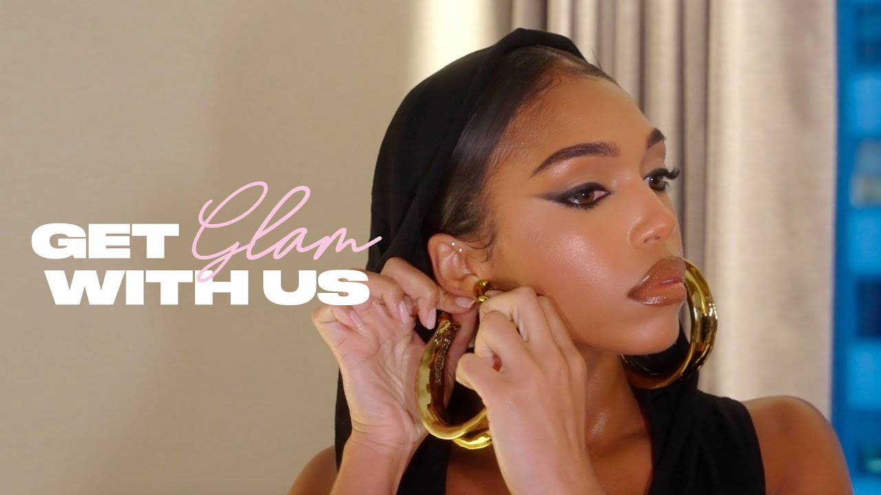 GET GLAM WITH US | LORI HARVEY | PrettyLittleThing - YouTube