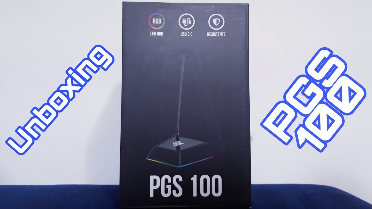 Unboxing/Review - Suporte para Headset Pichau PGS100 !!! - YouTube