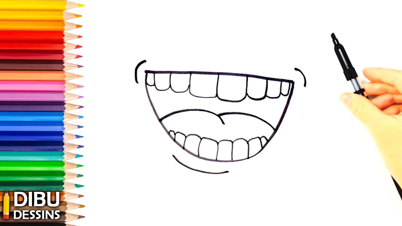 Dessins De Bouche Faciles Apprenez à Réaliser Des Dessins
