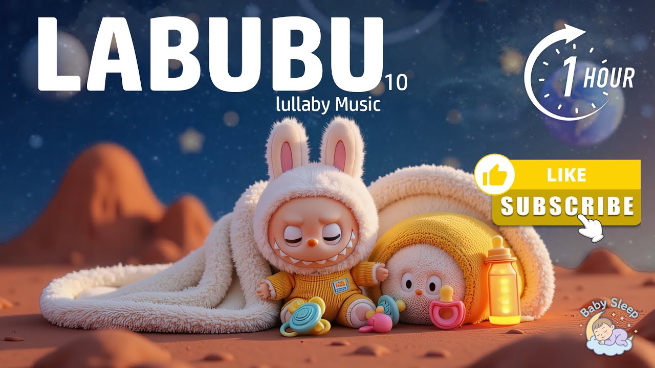Labubu Lullaby 10 💤 Sleep Baby in 5 Minutes 🌙🚀 - YouTube