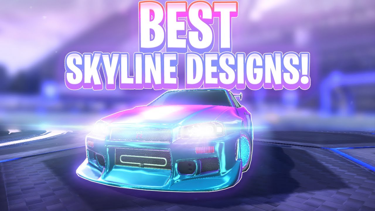 The 10 Best Nissan Skyline Designs 2023! (Rocket League Car Designs) - YouTube