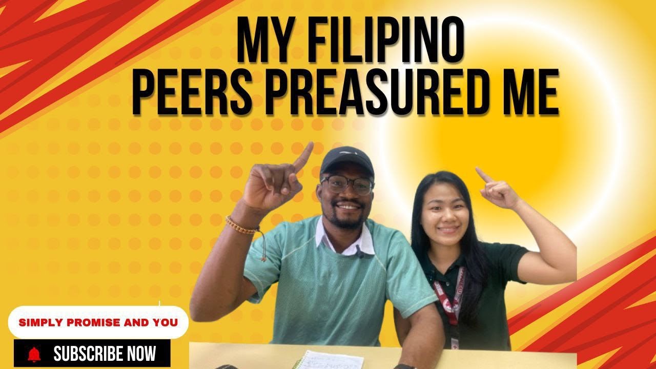 A Nigerian student on Peer pressure amongst Filipino students and the ...