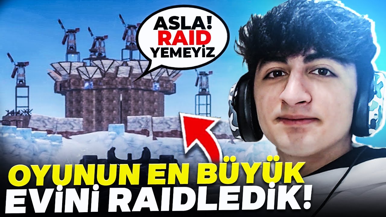 OYUNUN EN BÜYÜK EVİNİ RAİDLEDİK! 😱 - RUST #4 - YouTube