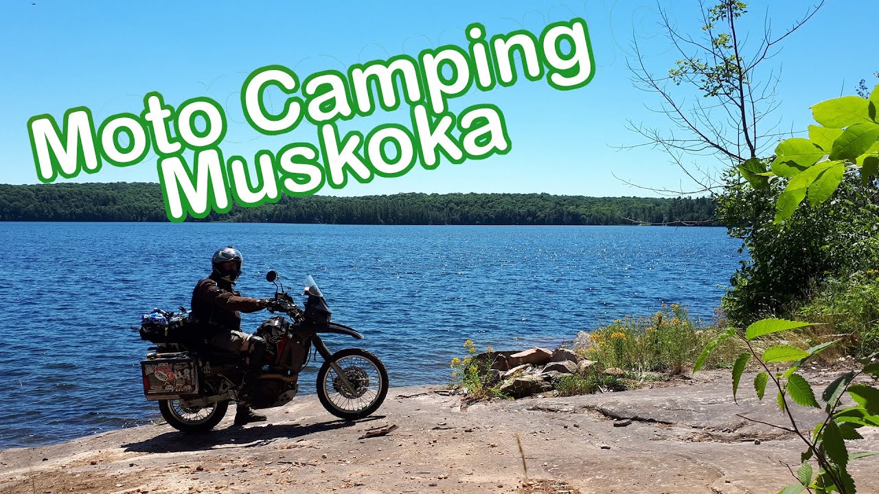 Riding and Camping in Muskoka - YouTube