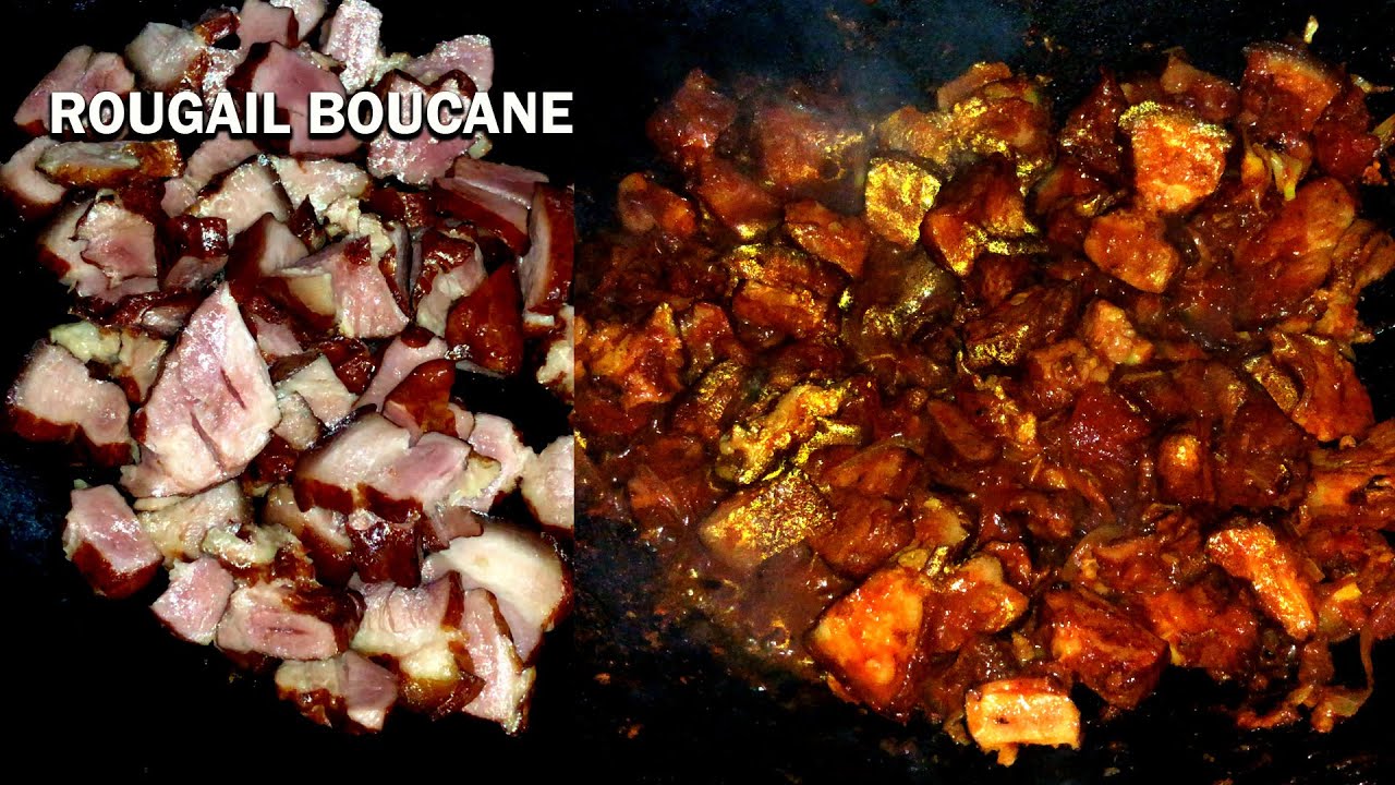 Rougail boucané - Recette traditionnelle réunionnaise. - YouTube