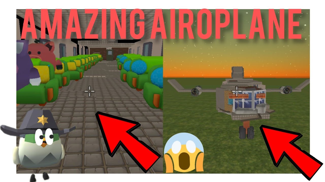 😱 AMAZING AIROPLANE IN CHICKEN GUN 👑🦅 - YouTube