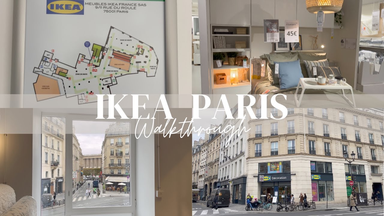 IKEA Paris, France - Walkthrough - Winter 2022 - 4K - Emilia in Paris ...
