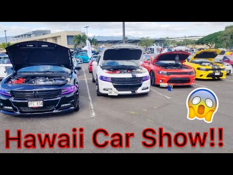 MY FIRST CAR SHOW IN HAWAII!! - YouTube