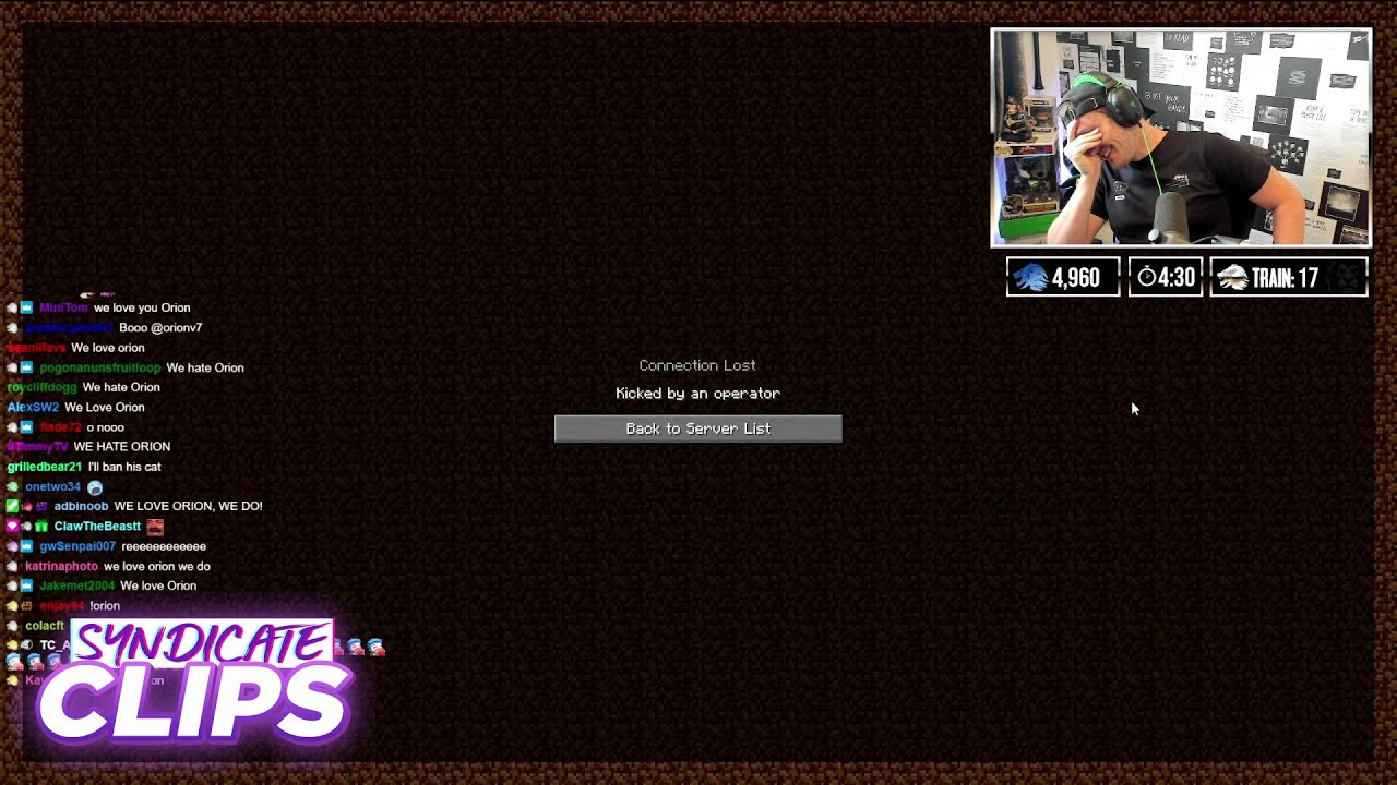 Syndicate gets KICKED OFF Minecraft Server! - YouTube