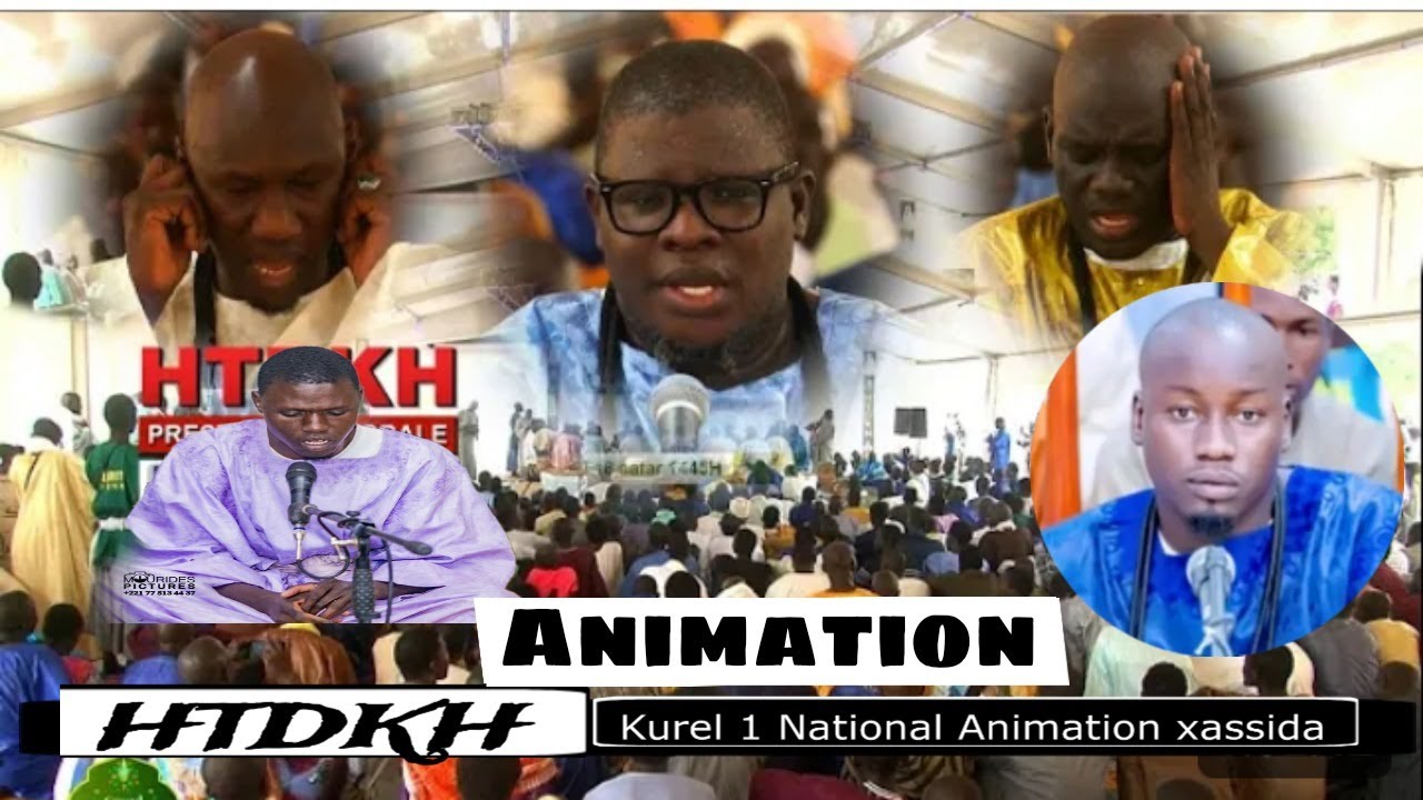 Mubarak Kourel 1 National Hizbut Tarqiyyah Darou Khoudoss ( Animation sûr Mourid tv ) - YouTube