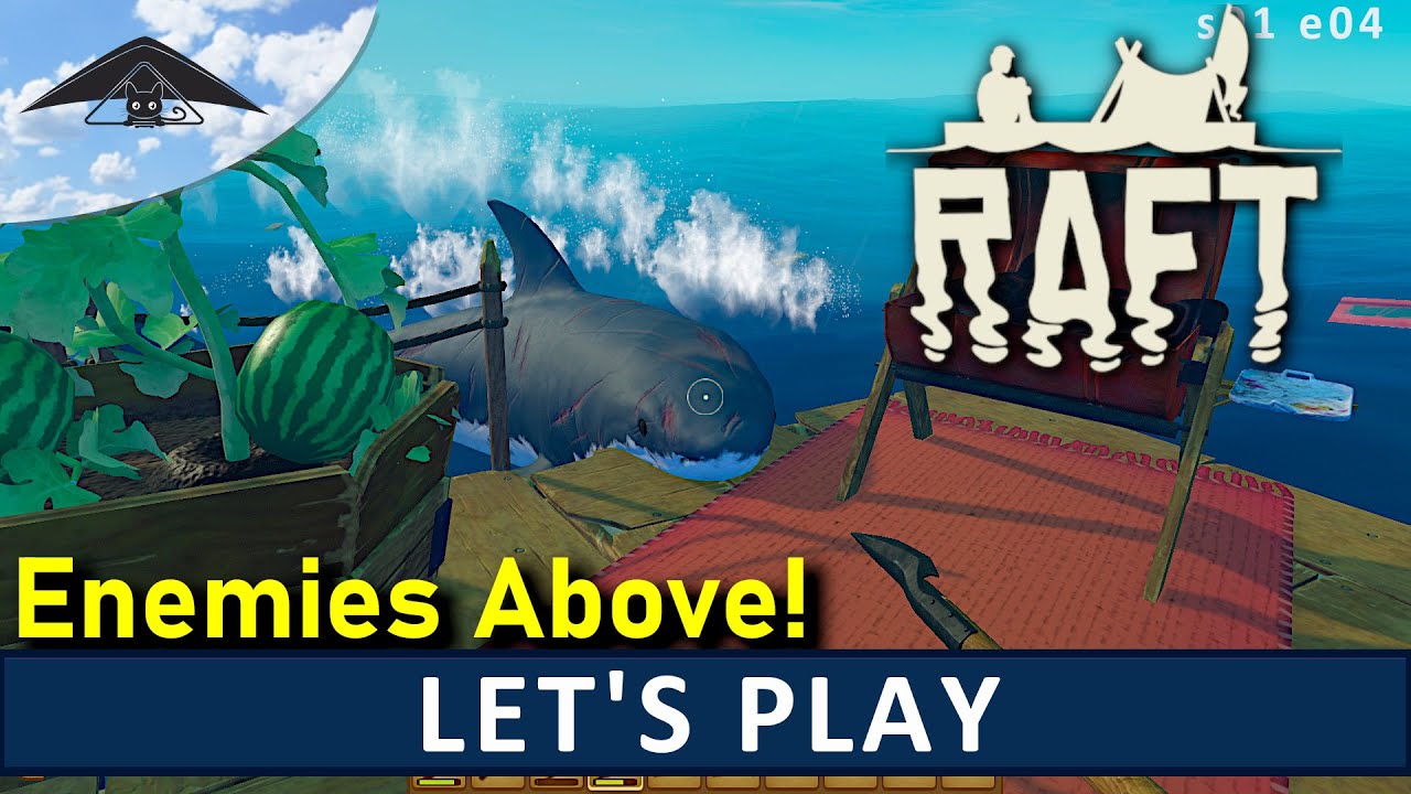 Let's Play Raft s01 e04 - YouTube