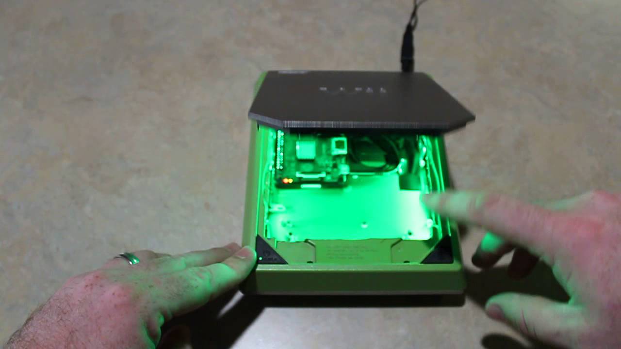 Raspberry Pi Enclosure for Running Retro Pi: Wii Mini Mod - YouTube