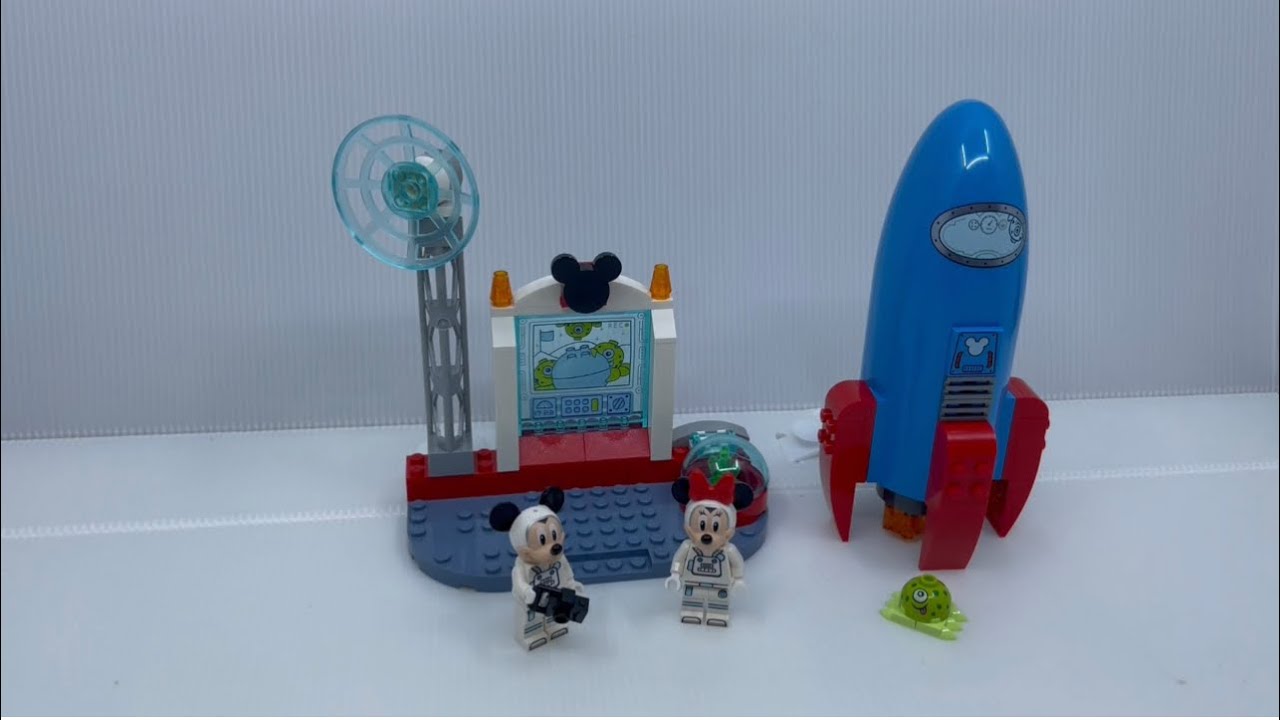 Lego Mickey & Friends 10774 Mickey and Minnie's Space Rocket Build ...