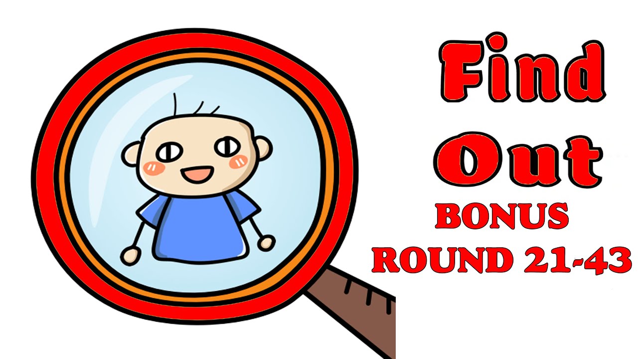 FIND OUT BONUS ROUND 21-43 - YouTube