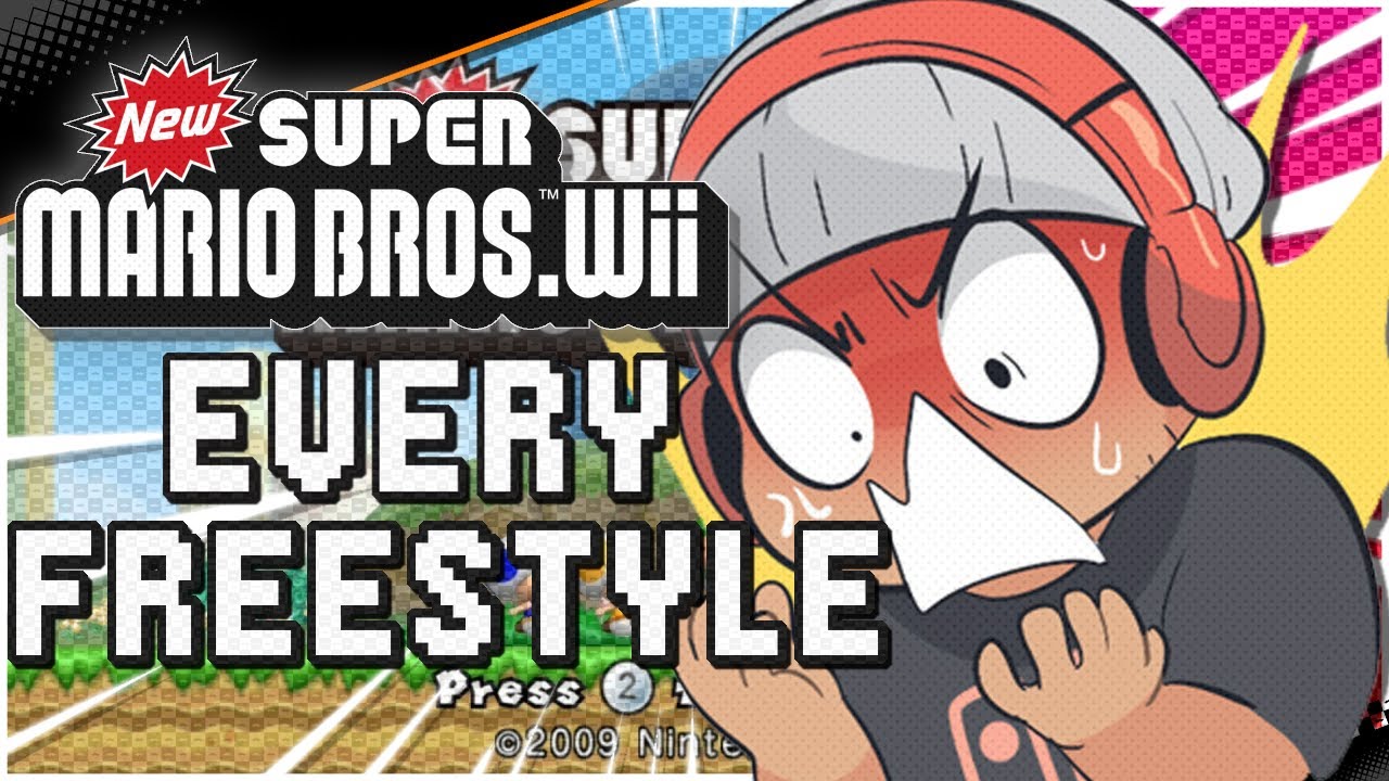Every Dashie New Super Mario Bros Wii Freestyle In One Video - YouTube