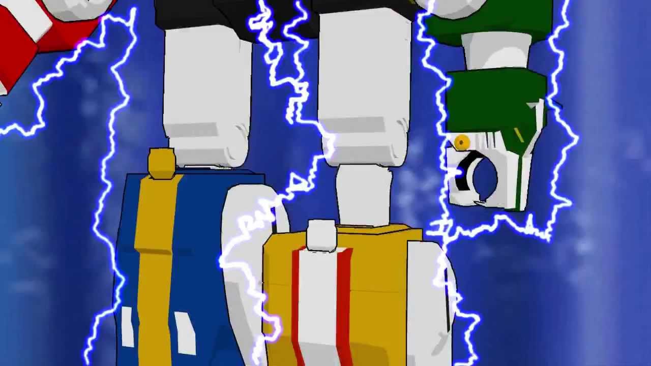 Lets Form Voltron Fanmade 3D Animation(3D Studio Max) - YouTube