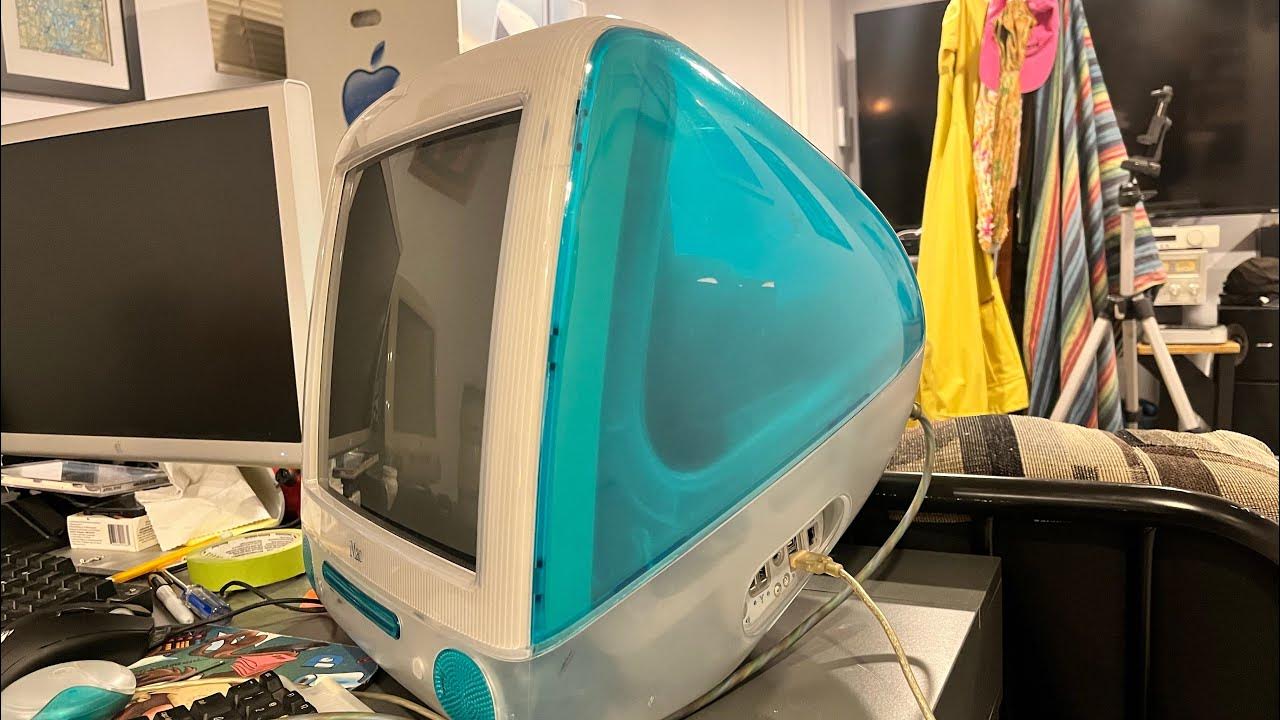 700Mhz iMac G3 Blueberry - YouTube