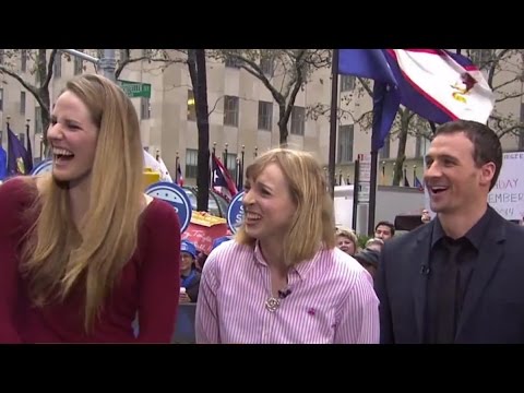 Olympic Swimmers Golden Goggle Awards | TODAY - YouTube
