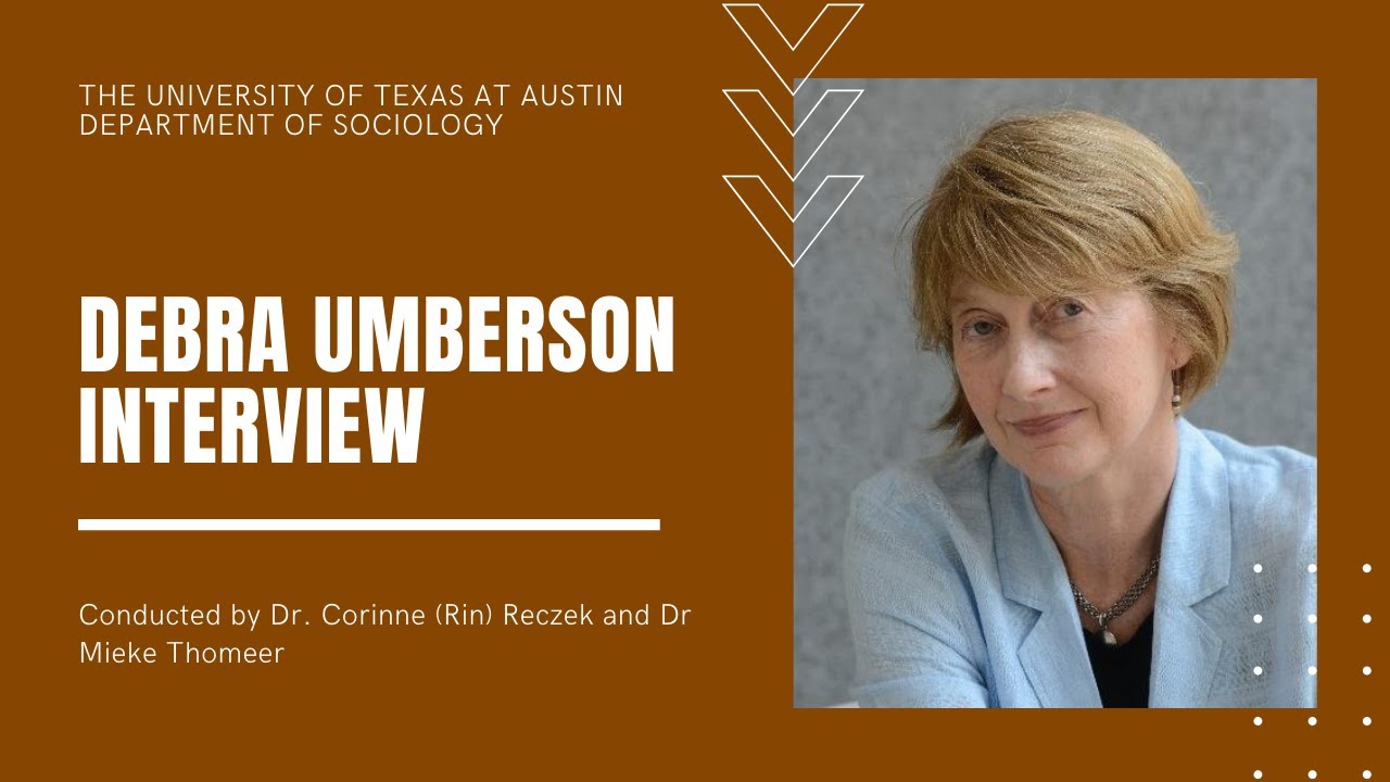 Debra Umberson Interview - YouTube