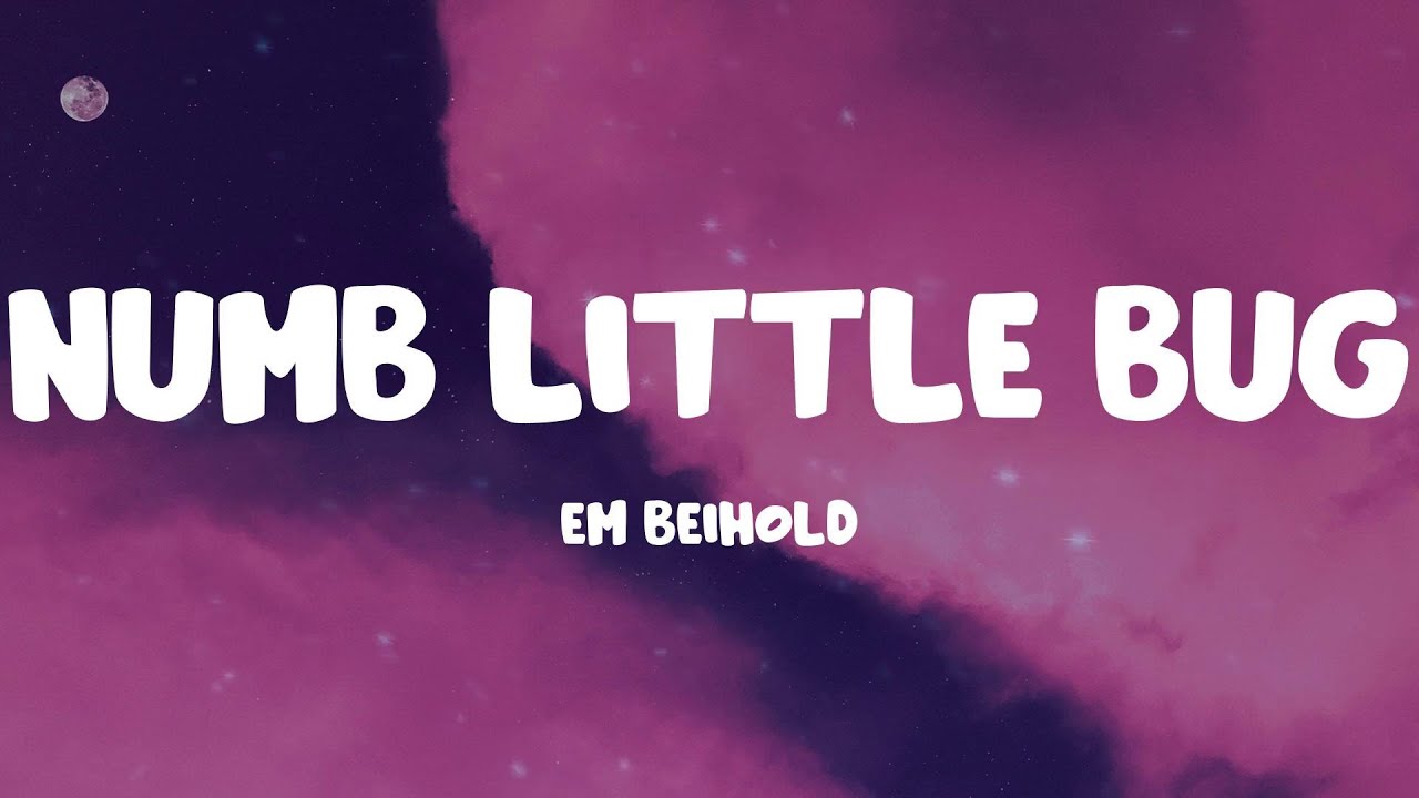 Em Beihold - Numb Little Bug (Lyrics) - YouTube