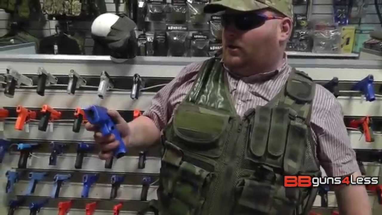 HFC HA117 BB GUN SPRING PISTOL REVIEW - BBGUNS4LESS - YouTube