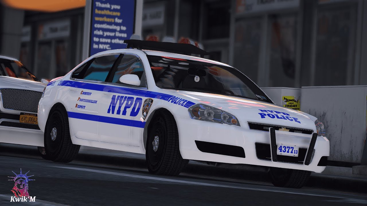 Grand Theft Auto V - NYPD RESPONDING CODE 3 - YouTube