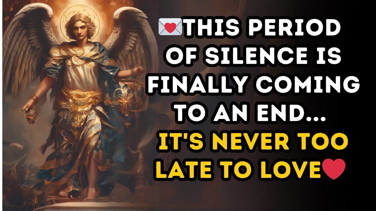 💌 This period of silence is finally coming to an end... IT'S NEVER TOO ...
