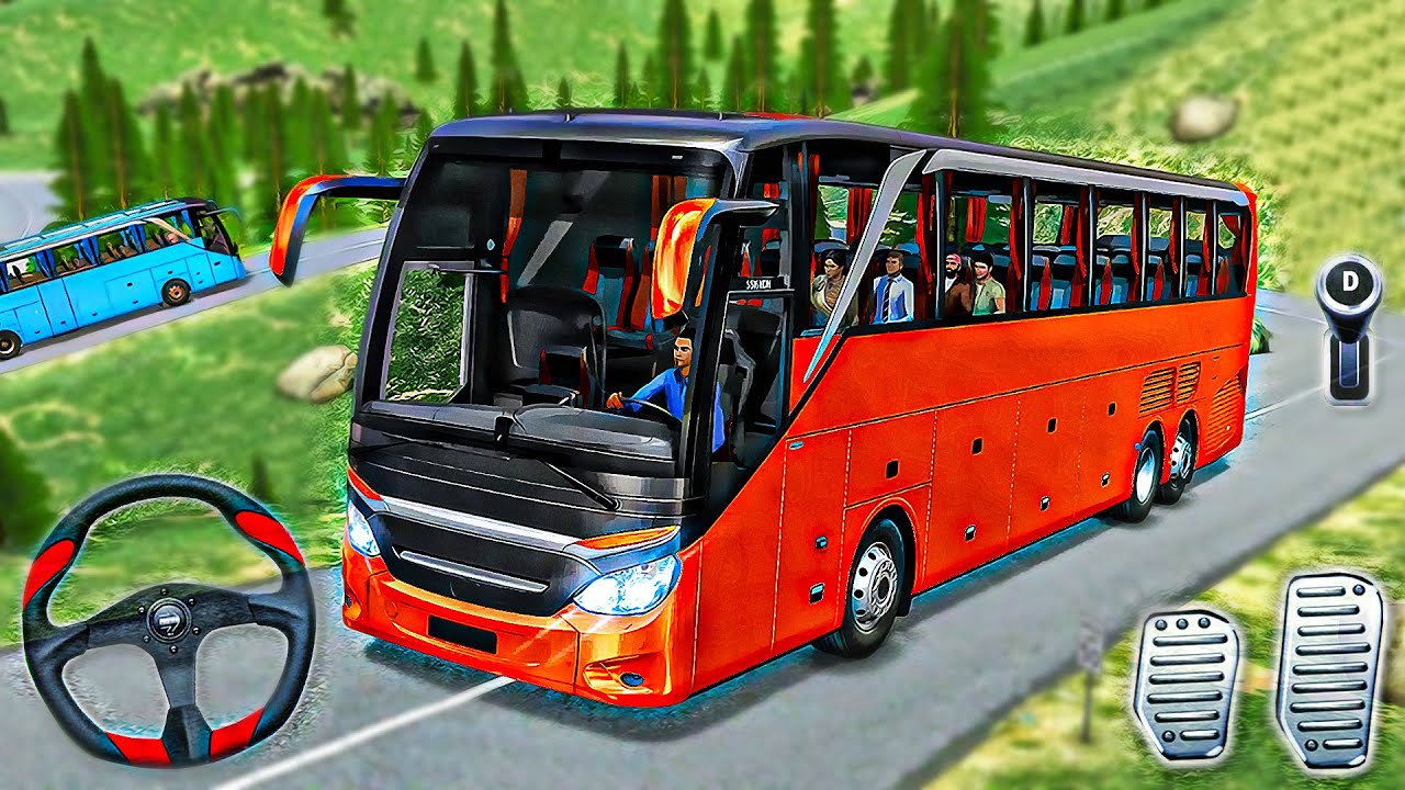 Modern Coach Bus Simulator 3D - Real Offroad and City Bus Driving ...