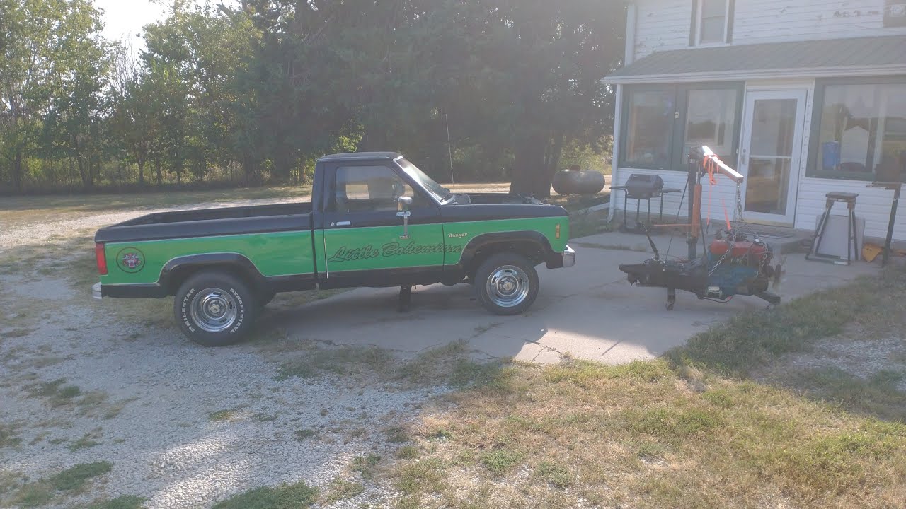 1988 Ford Ranger V8 swap project is underway Part 2 - YouTube