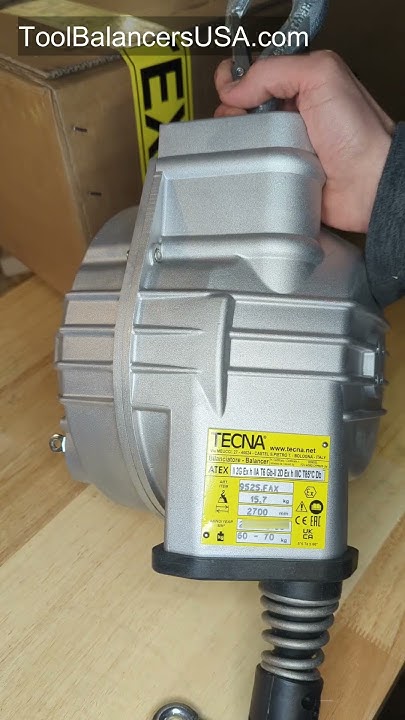 TECNA ATEX Tool Balancers for explosive environments - YouTube