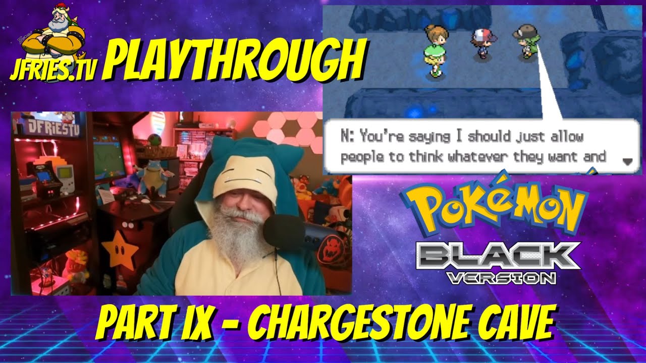 Pokémon Black - Part IX - Chargestone Cave - YouTube