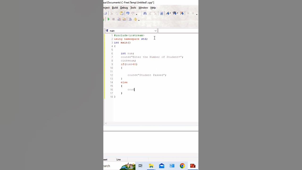C Tutorials For Beginnerscpp Programmingprogramming Cif Else Statement In C Programming