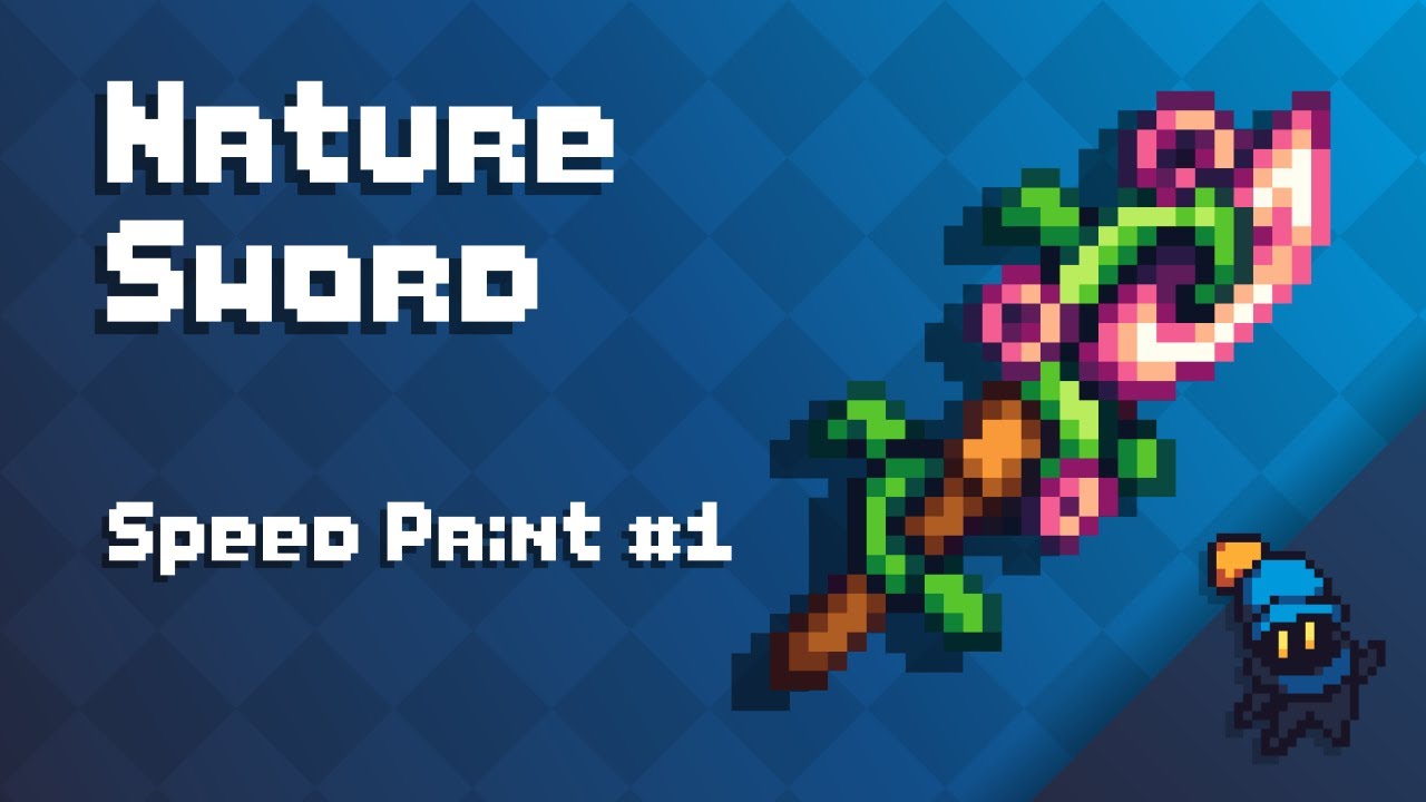 Nature Sword | Speed Paint #1 - YouTube