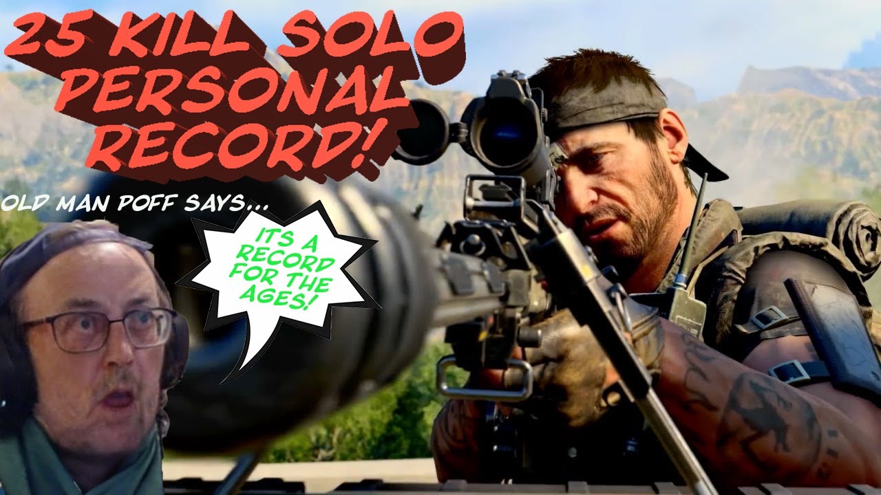 BEST EVER 25 KILL SOLO - CoD BLACKOUT PERSONAL RECORD!!! - YouTube