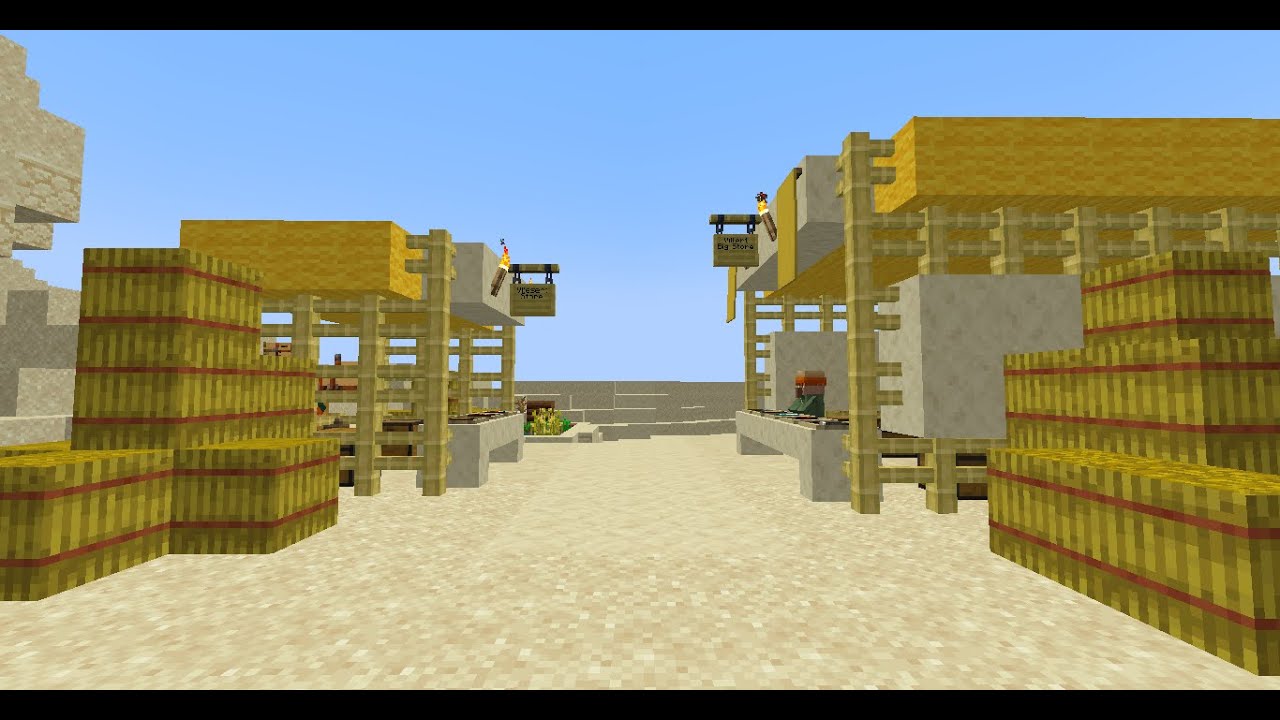 Minecraft 1.20 Vilesert/Villert (Desert Village) Concept - YouTube