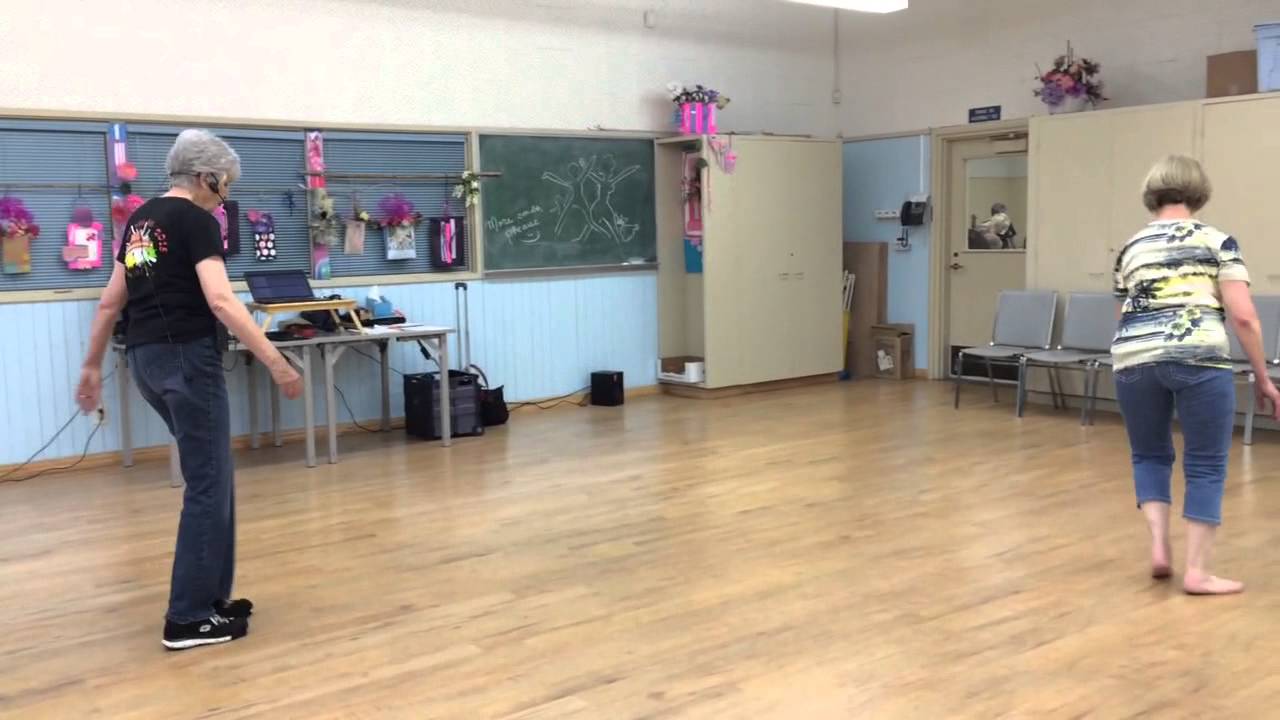 Summer Wind Line Dance (Walk Through & Dance by Joyce Shannon - YouTube