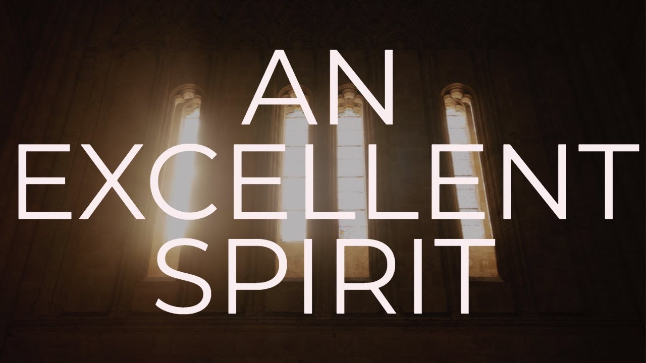 PASTOR DR GIBSON - AN EXCELLENT SPIRIT PART 1 - YouTube