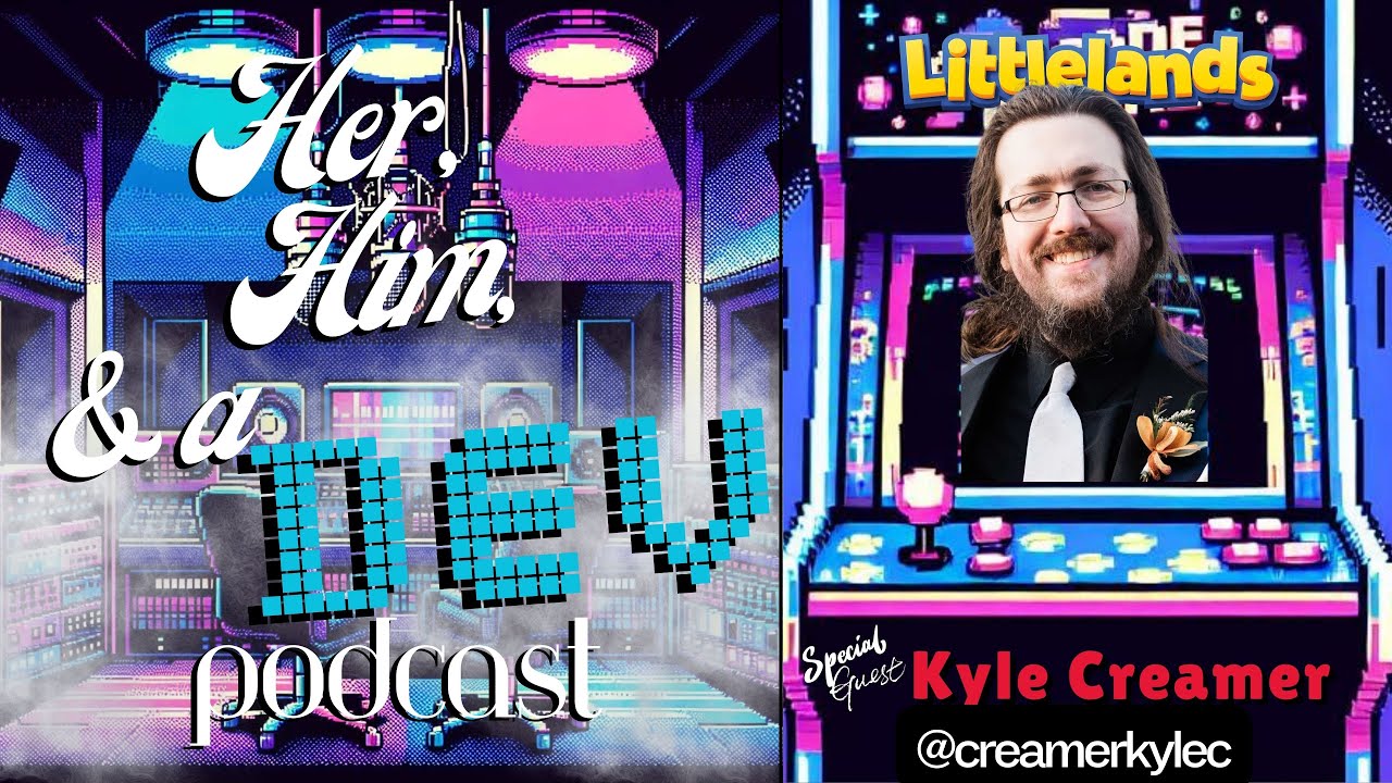 Indie Game *Littlelands* Dev, Kyle Creamer - The Her, Him, and a Dev Interview #gaming # ...