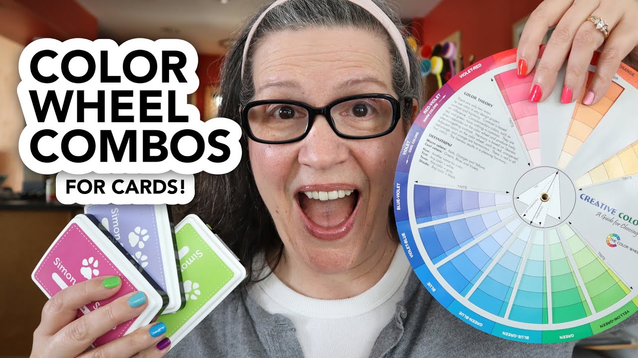Color Wheel Combos for Cards (Split Complementary for the win!) - YouTube