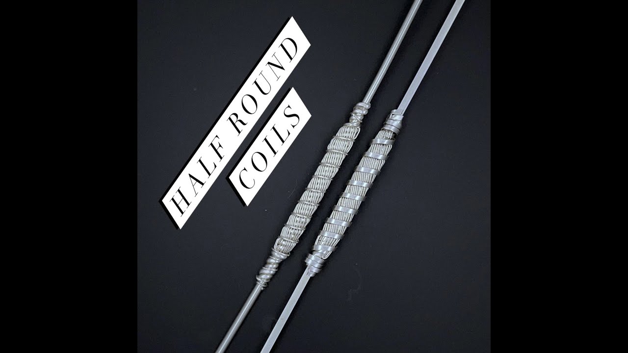 Wire Wrapping Tutorial: Coils part 3 - YouTube