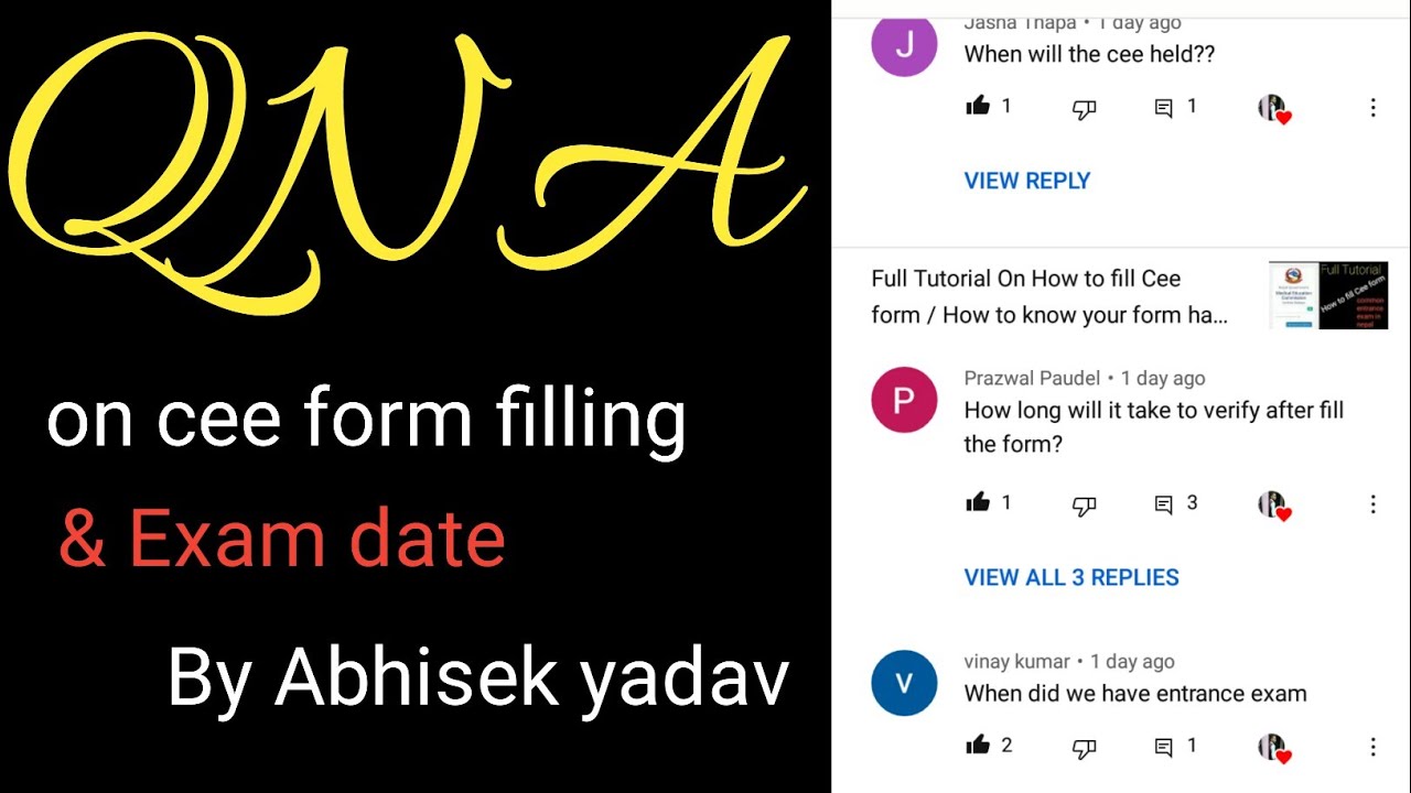 How long it will take to verify the cee form ? / QNA on cee form ...