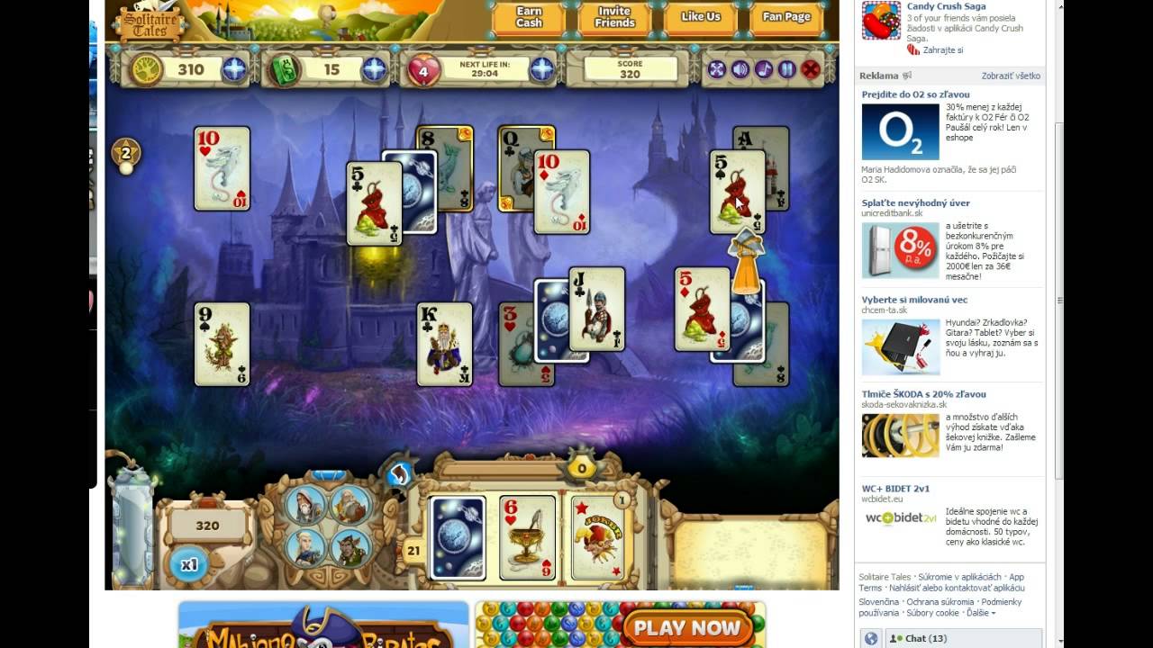 Solitaire Tales level 3 😈 - YouTube